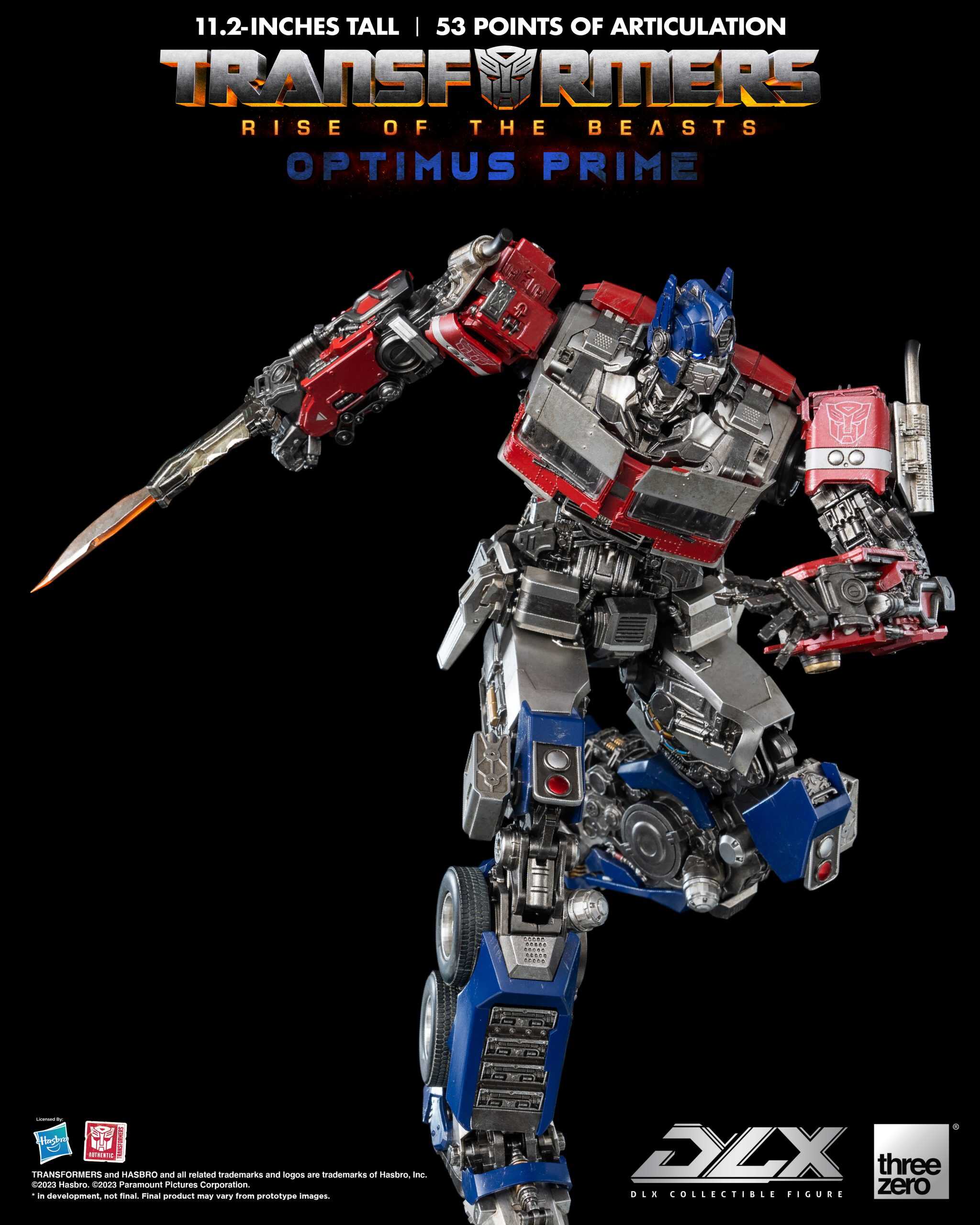 ThreeZero - Transformers: Rise of the Beasts DLX Optimus Prime