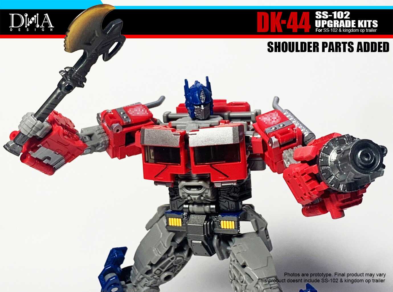 DNA Design - DK-44 Upgrade Kit for SS-102BB Optimus Prime